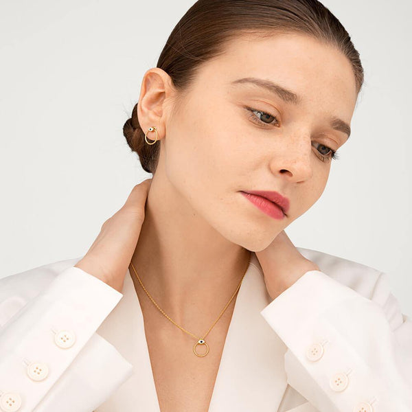 RUIFIER Orbit Infinity Iris Pendant | RUIFIER