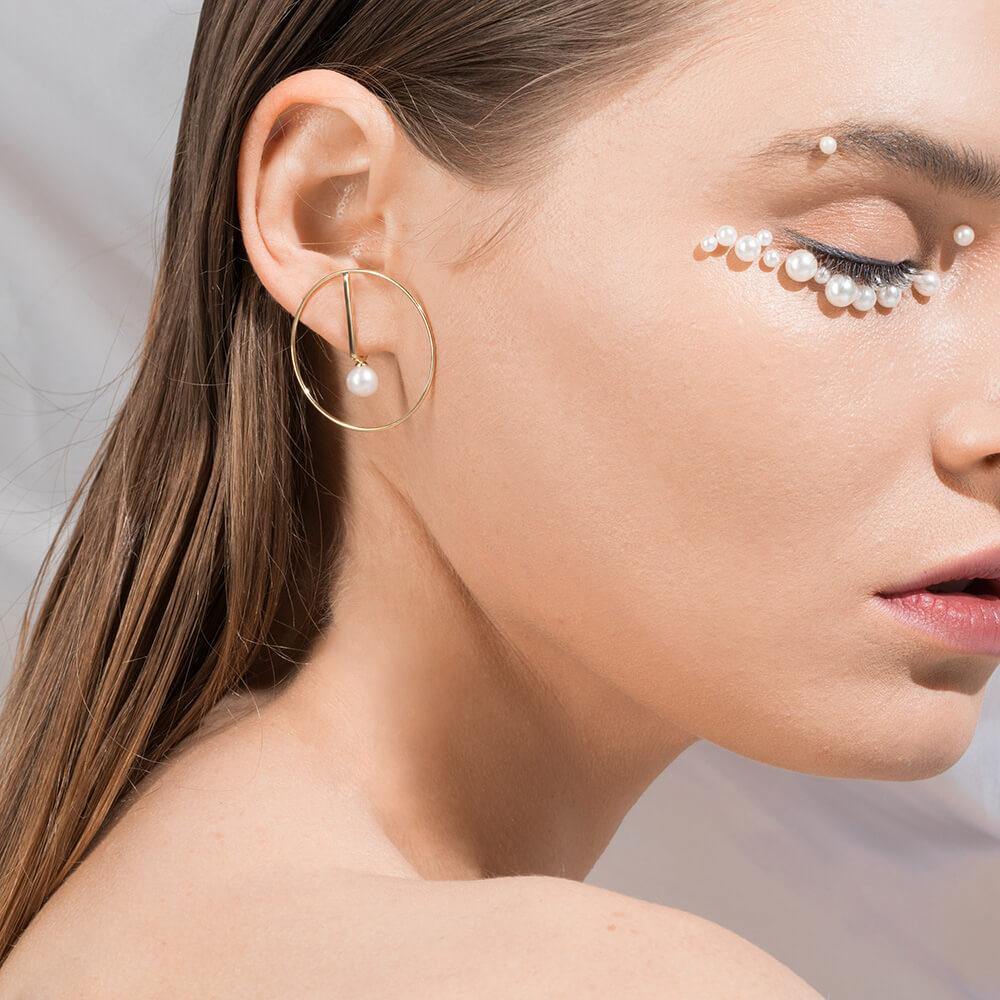 Astra New Moon Earrings | RUIFIER