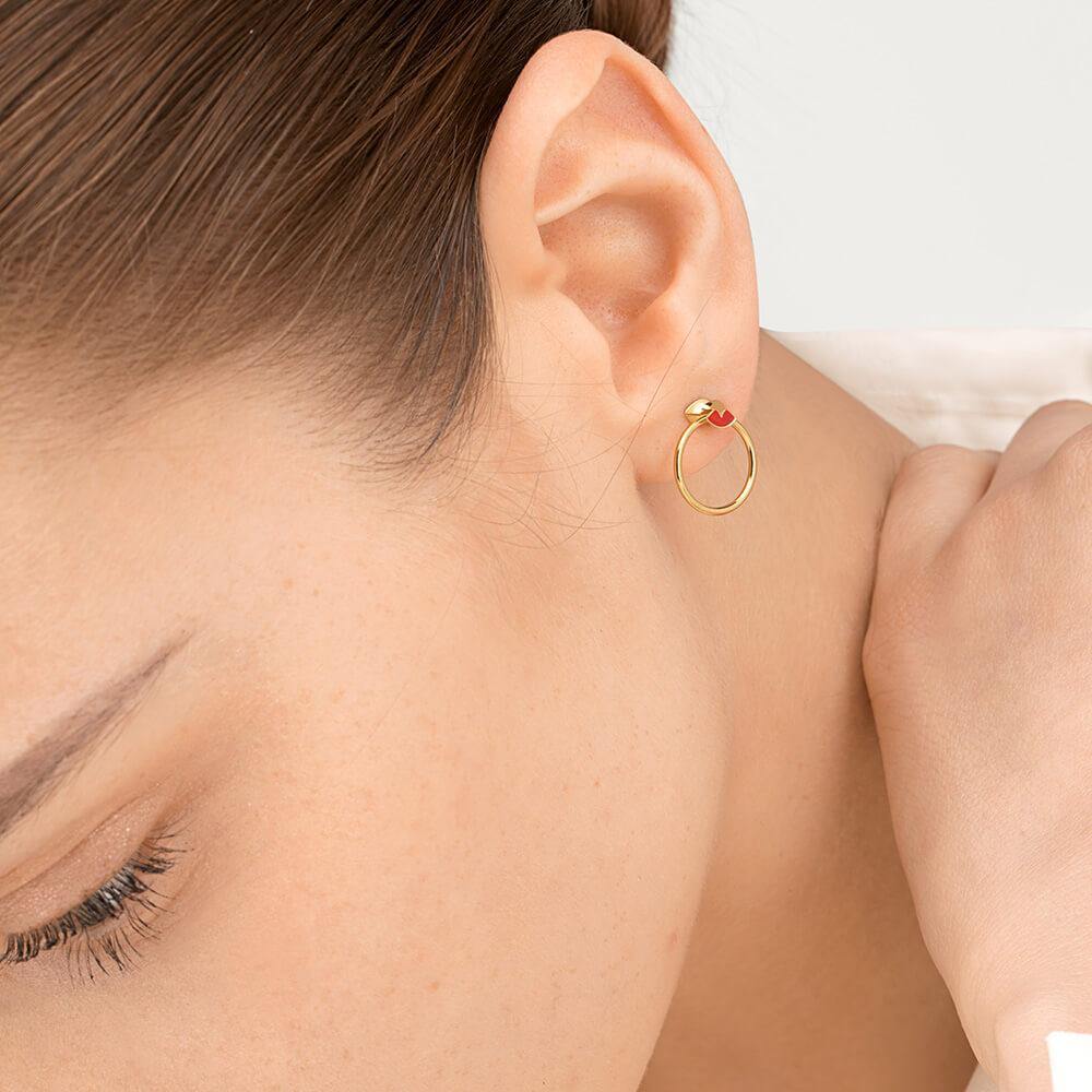 RUIFIER Orbit Infinity Heart Earrings | RUIFIER