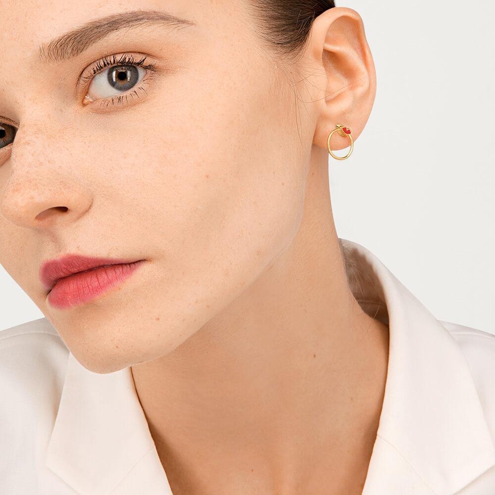 RUIFIER Orbit Infinity Heart Earrings | RUIFIER